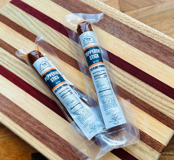 A la carte Pepperoni Sticks – The Herbivorous Butcher